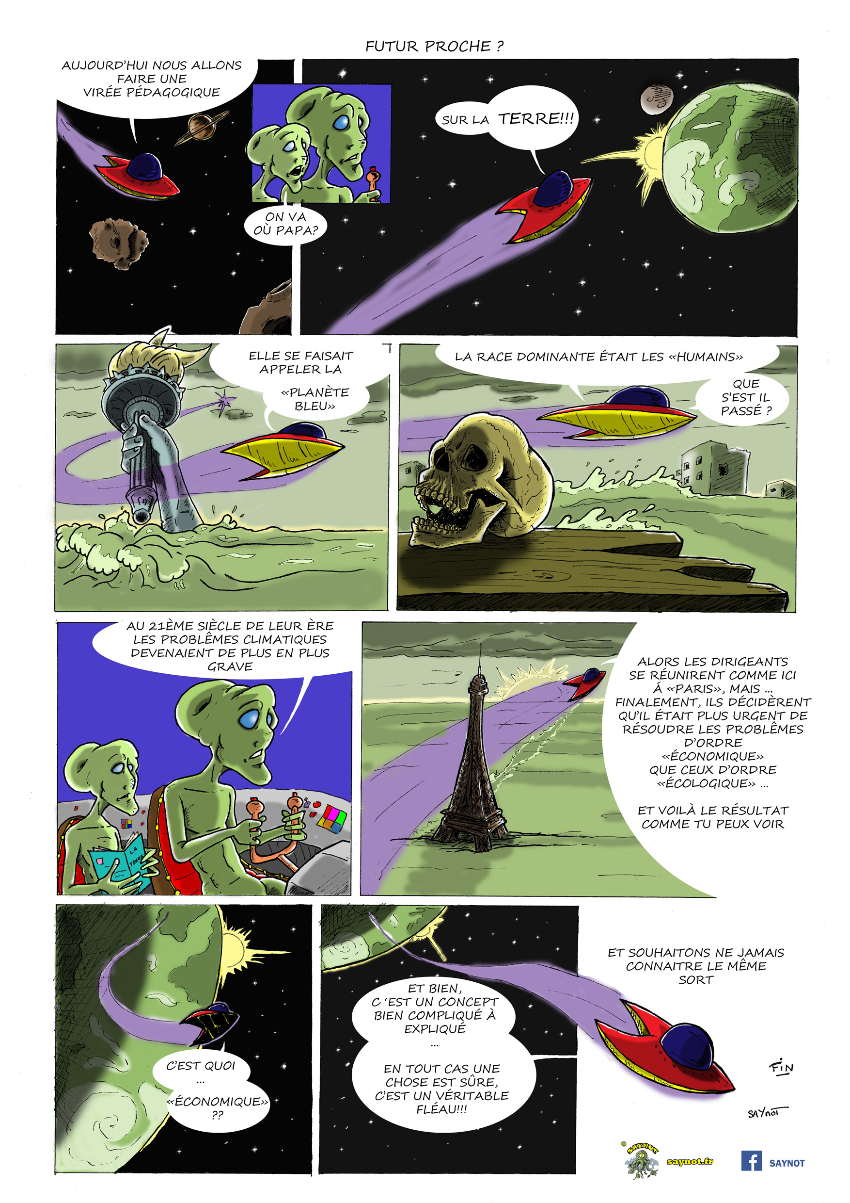 futur proche | SAYNOT DESSINS